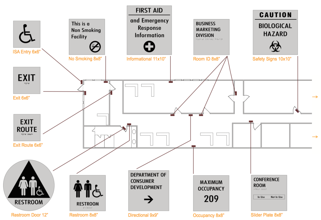 ADA Sign Requirements | Signs & Designs