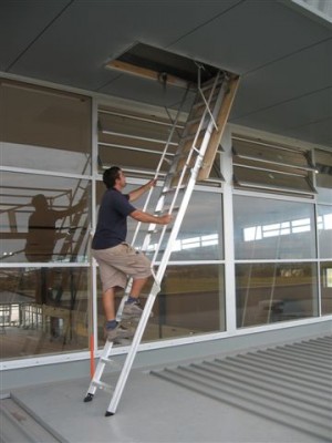 Attic Access Behind the Sign | Amcoe Signs and Designs