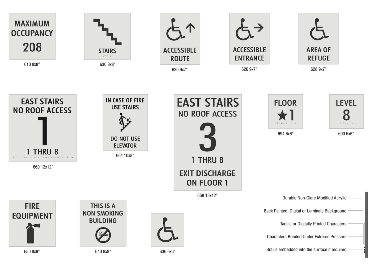 ADA Sign Requirements | Signs & Designs